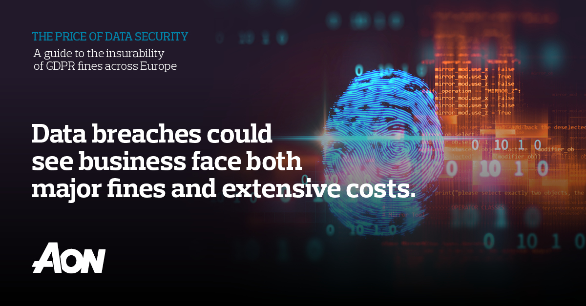 Data Breach & GDPR Fines - Australian Companies at Risk | Aon Insights
